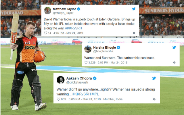Twitter Reacts to David Warner’s Comeback Knock of 85 in IPL